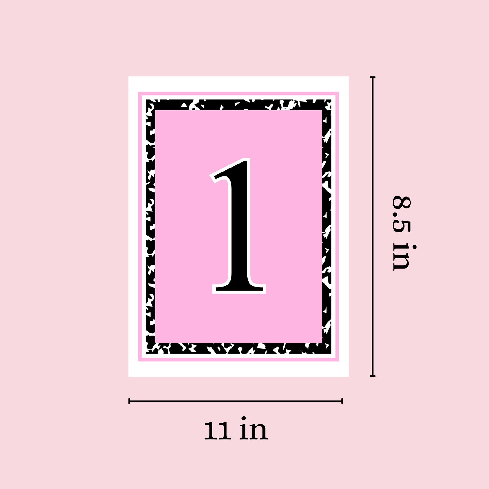 Printable Classroom Number Signs, 0 - 20 | Instant Download, Wall Decor ...