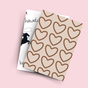 Western Cowboy Digital Paper Bundle | Instant Download, Printable ...