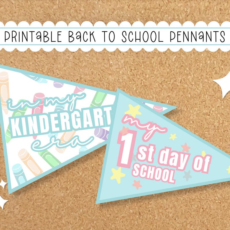 Pennant Printable - Etsy