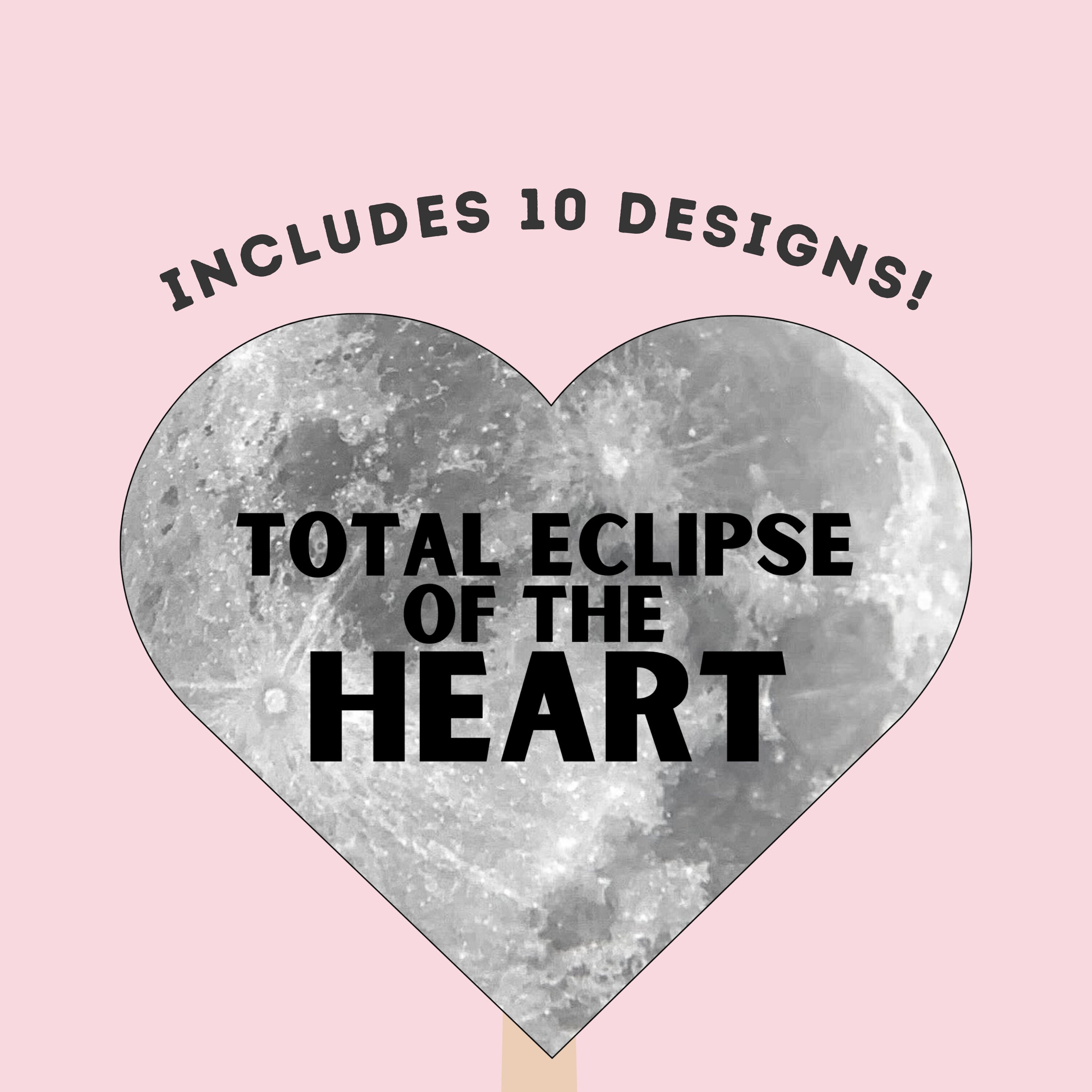 Printable 2024 Total Solar Eclipse Photo Props Signs Photo Booth Sticks ...