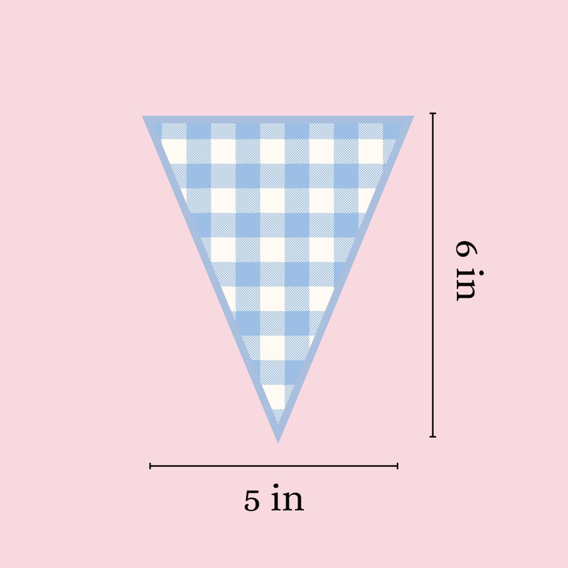 Printable Blue Gingham Banner | Classroom Decorations, Birthday Party ...