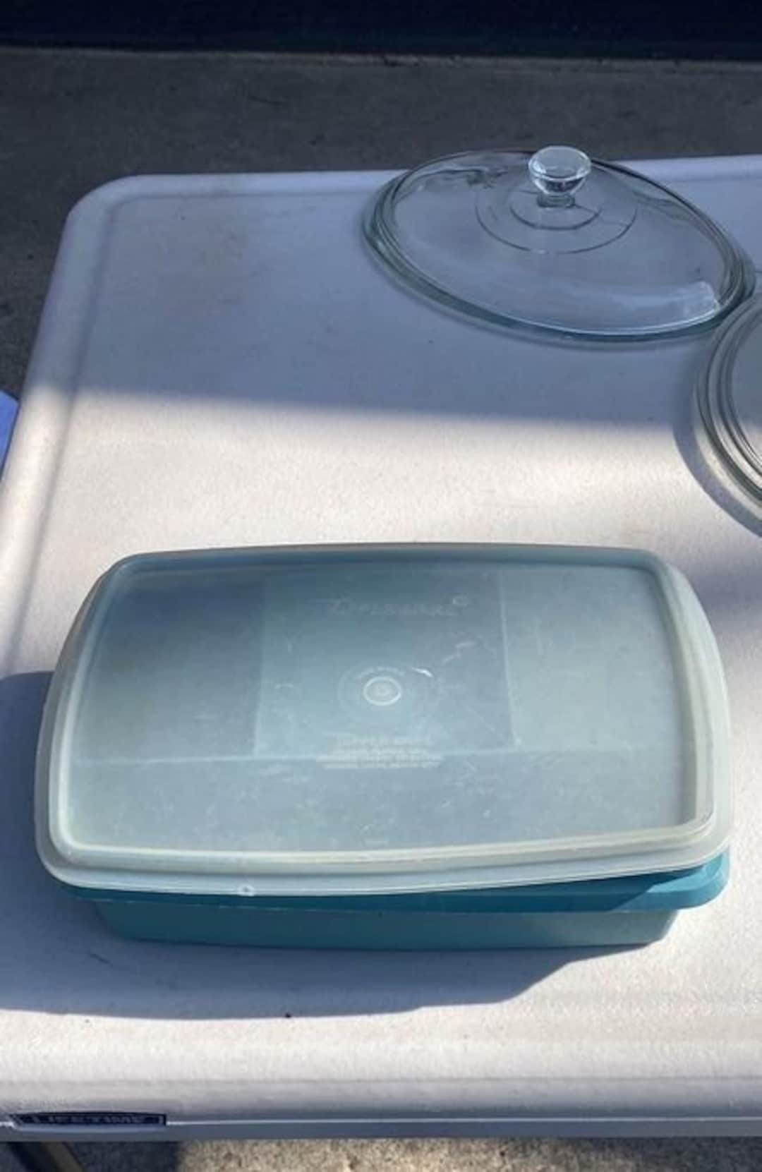 Vintage Tupperware Storage Container - Etsy