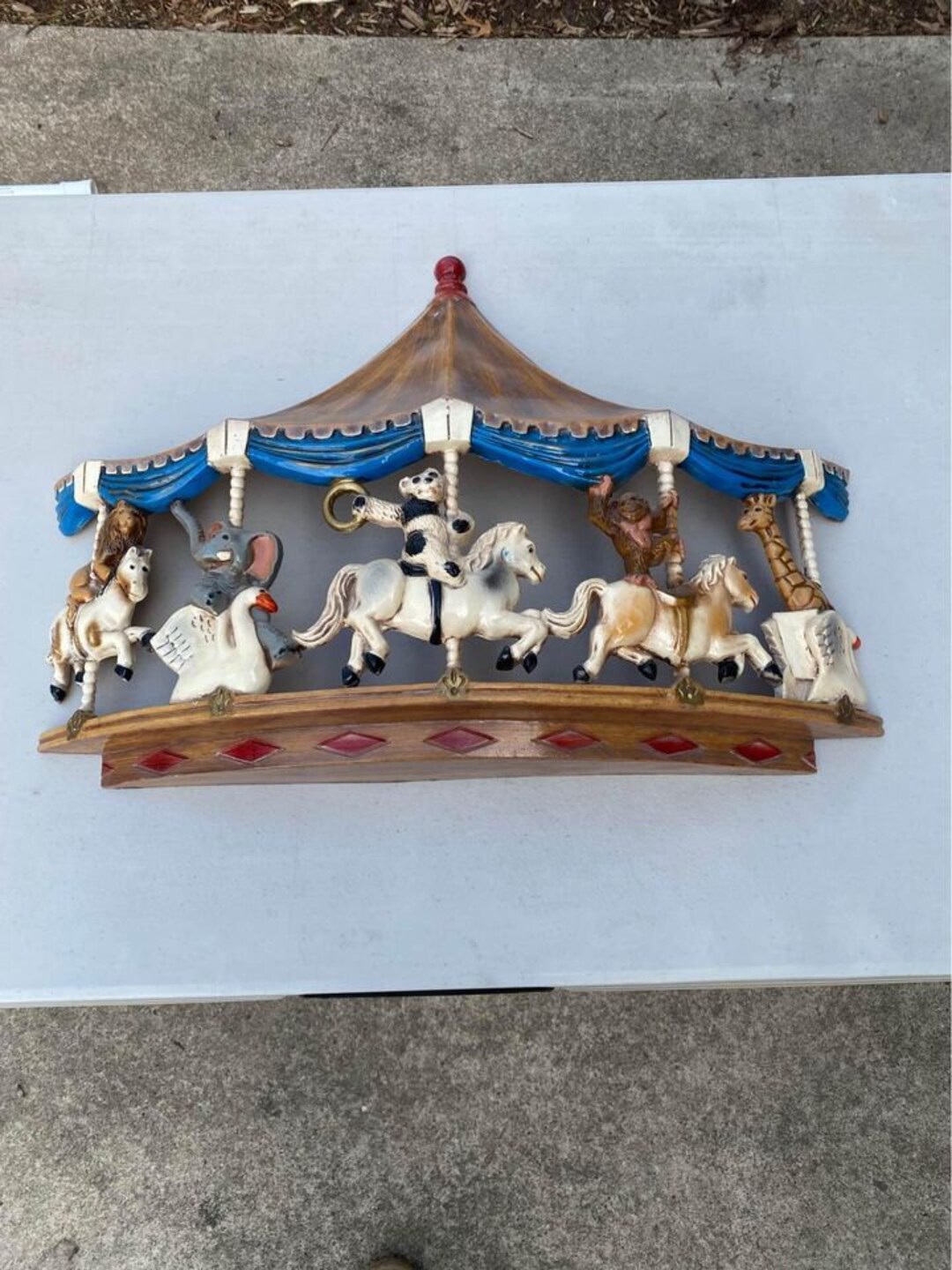 Vintage Carousel Wall Décor - Etsy