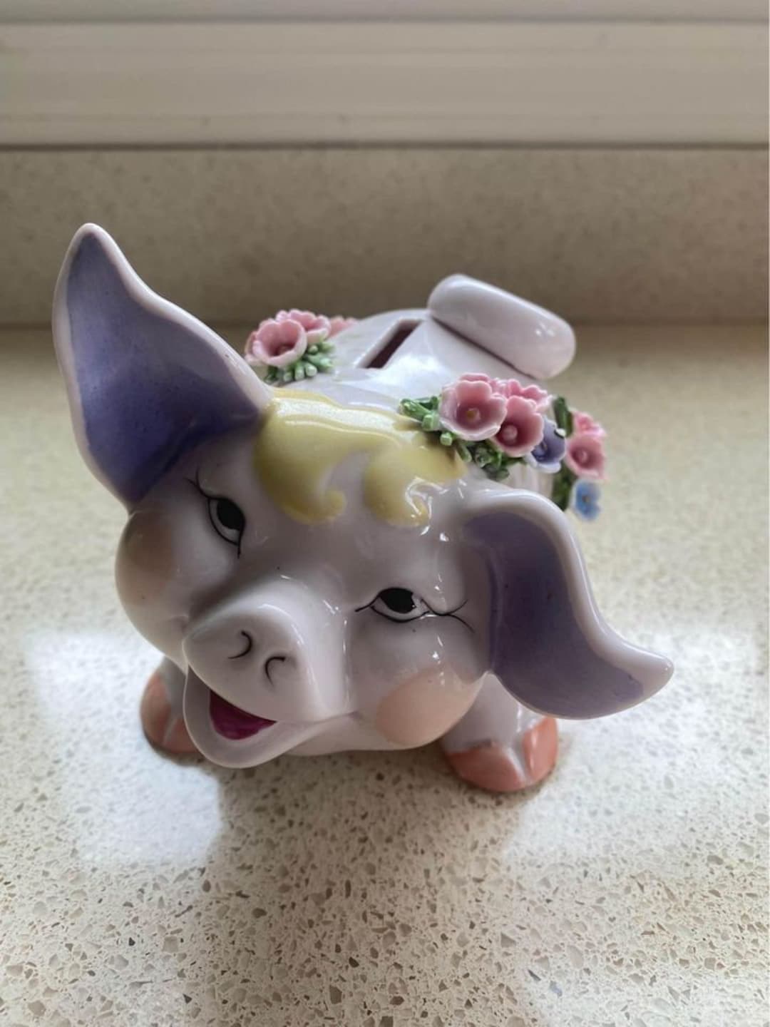 Lefton Piggy Bank - Etsy