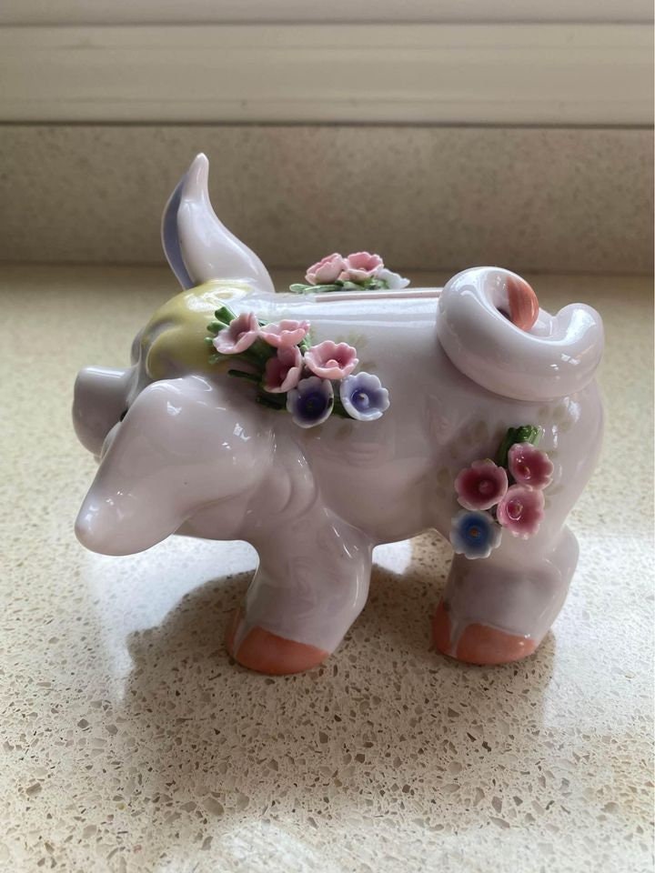 Lefton Piggy Bank - Etsy