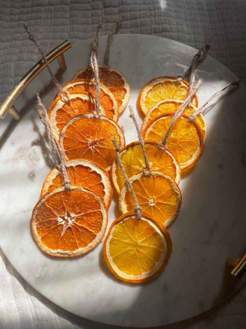 Dried Orange Slice Ornaments | Natural Decor | Nordic Holiday Decor ...