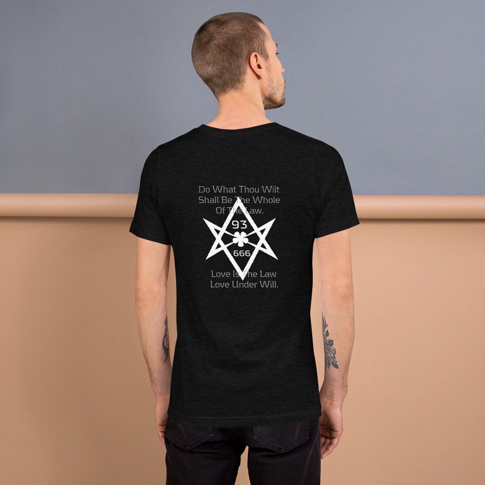 Do What Thou Wilt! - Aleister Crowley Thelema Tee & Motto! - Etsy.de