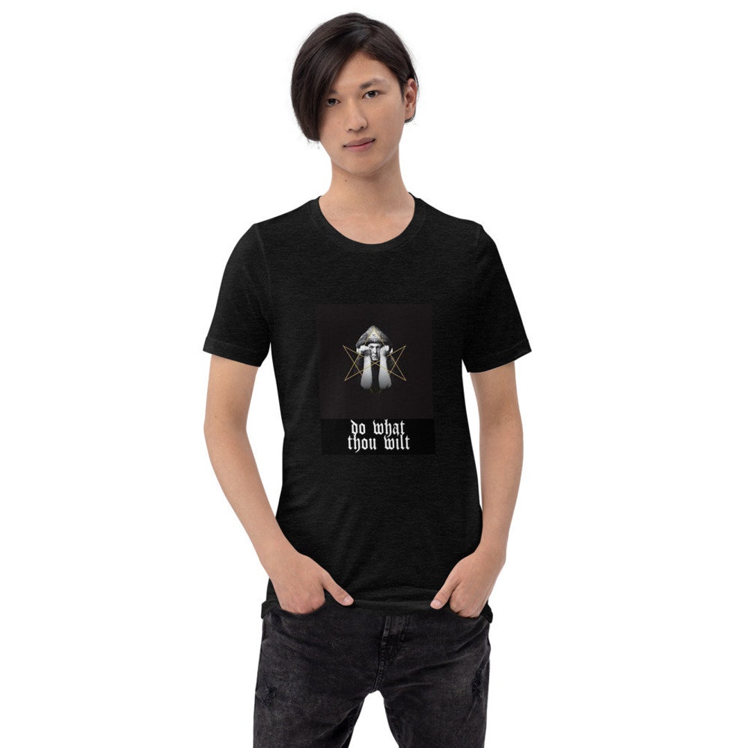 Do What Thou Wilt! - Aleister Crowley Thelema Tee & Motto! - Etsy ...
