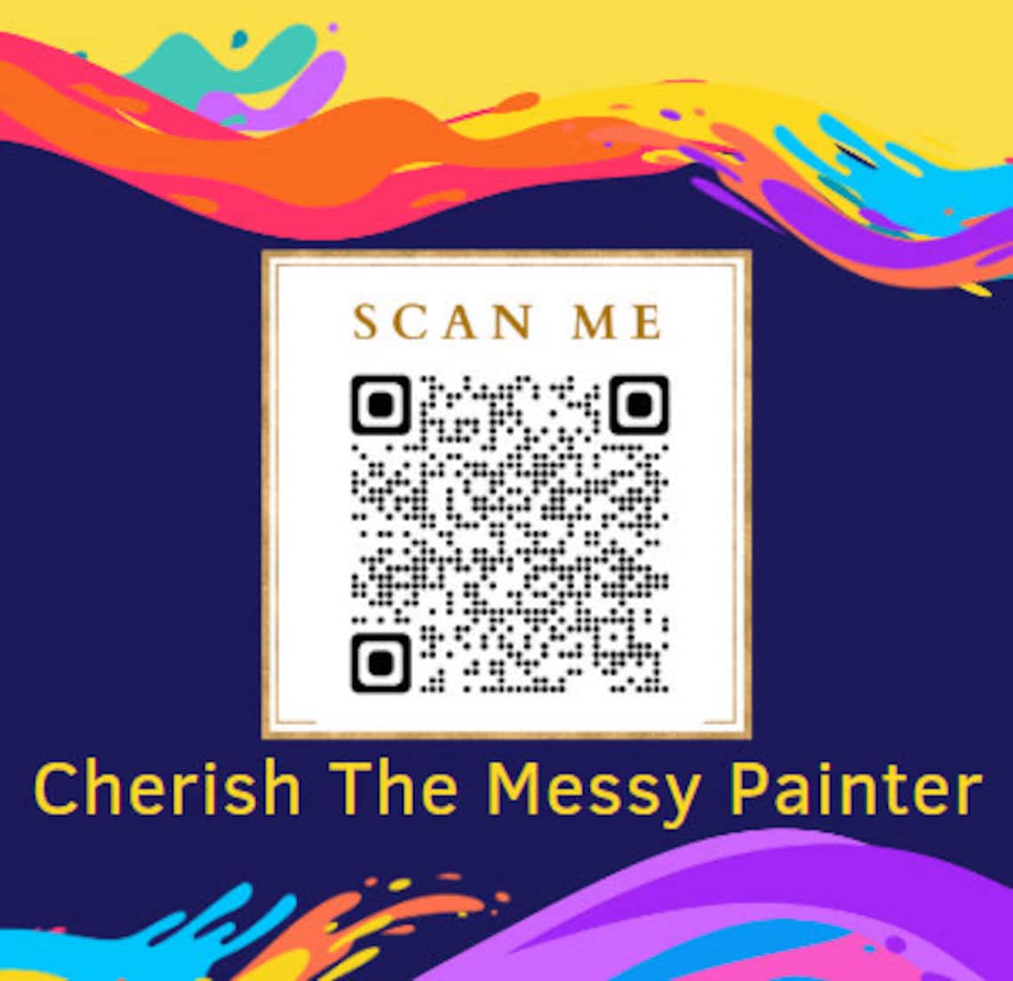 Custom QR Code, QR Code, Personalized QR Code, Etsy Qr Code, Menu Qr ...