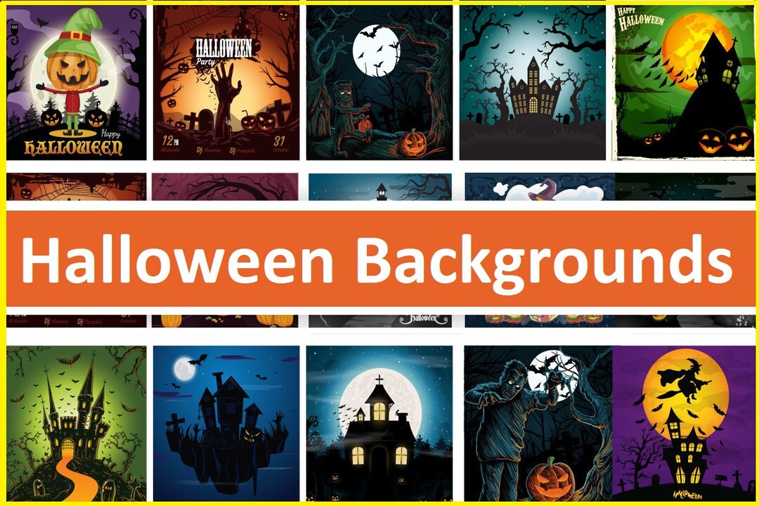 Halloween Background, Spooky Background, Zombie Background, Halloween ...