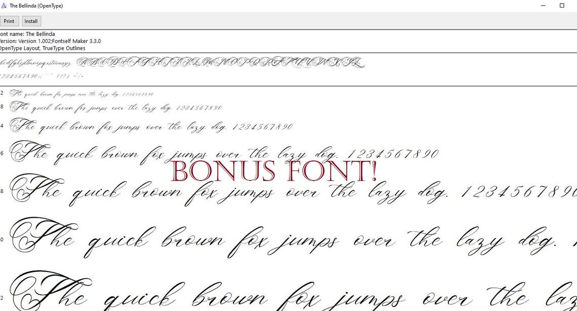 Certificate Font, Beautiful Certificate Font, Handwritten Font ...