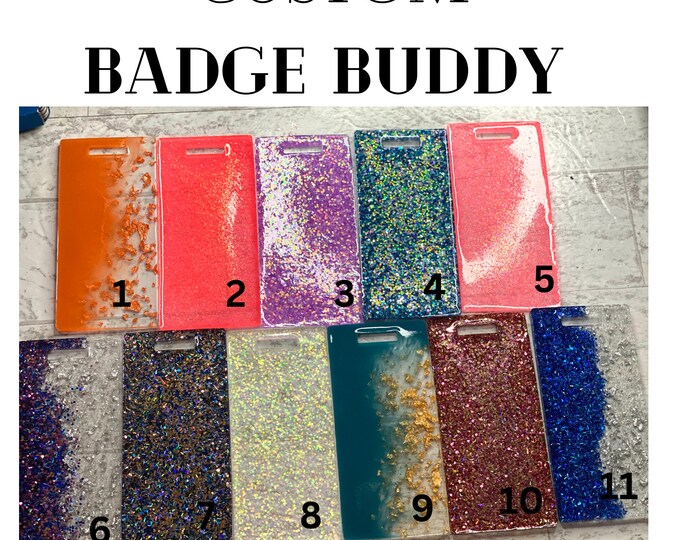 Badge Buddies, Custom Badge Buddy, ID Badge Buddy, Title Badge Buddy ...