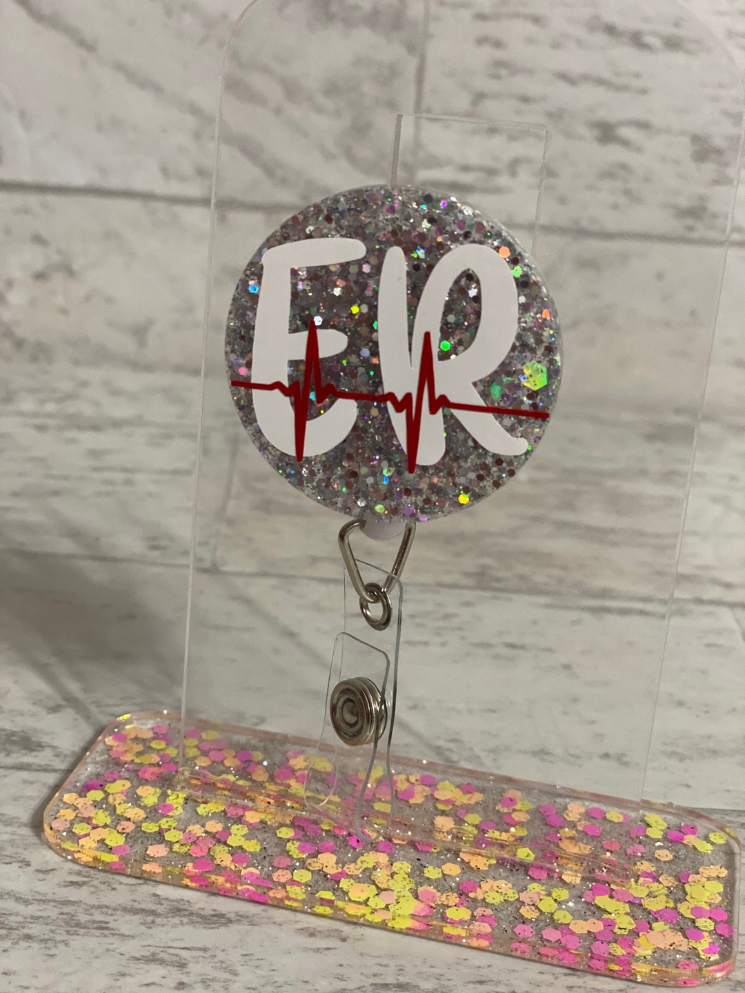 Emergency Room Badge Reel, ER Worker, Emergency Room Worker - Etsy