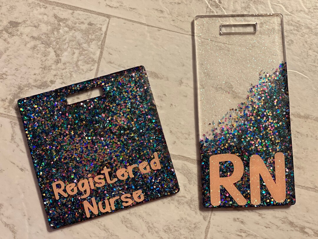 Custom Badge Buddy, ID Badge Title - Etsy