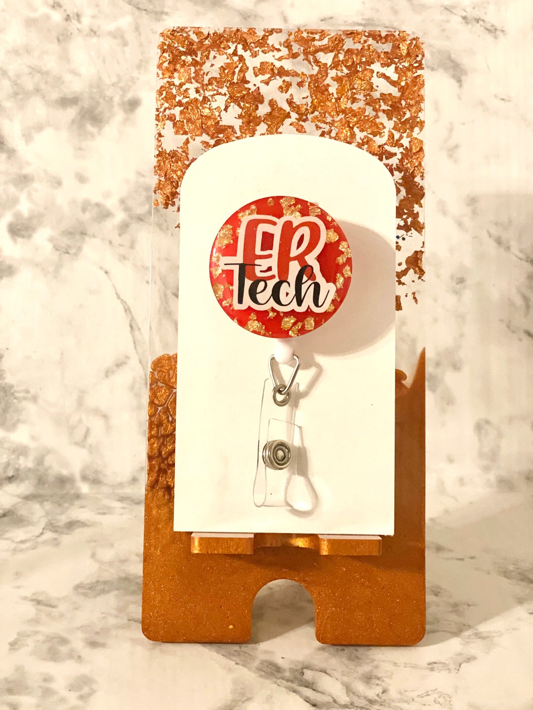 ER Badge Reels, ER Tech, ER Nurse- Emergency Room Employee- Tech - Etsy