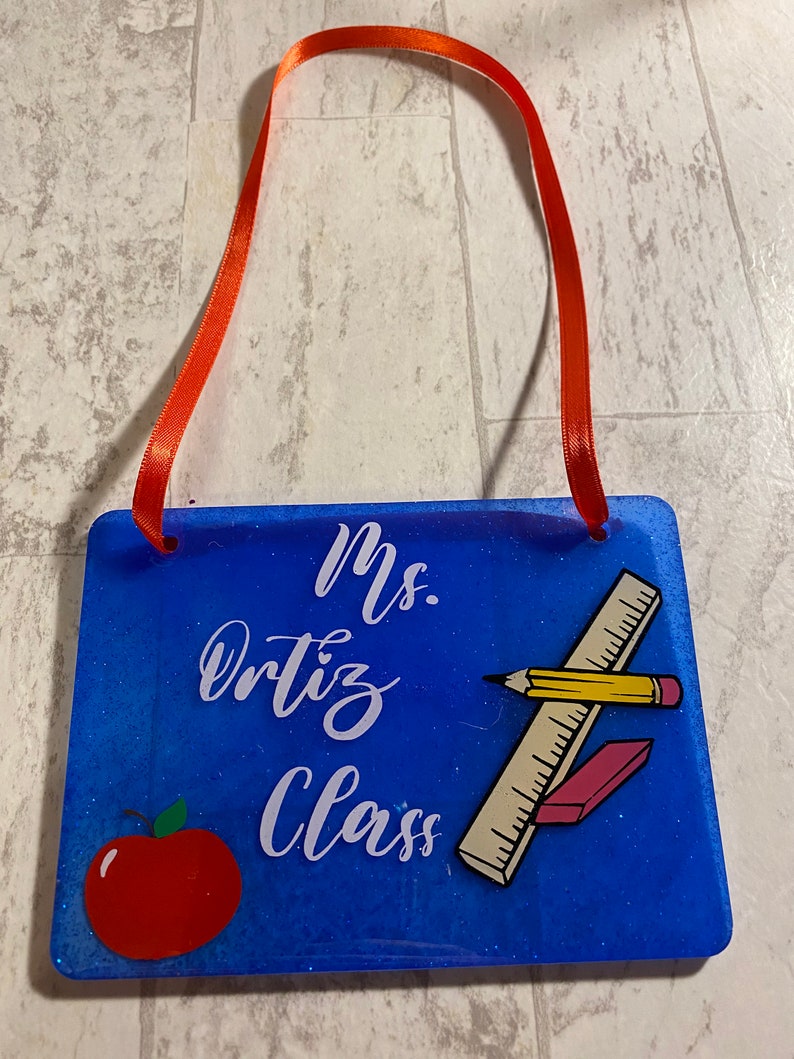 Personalized Teacher Classroom Signs - Etsy