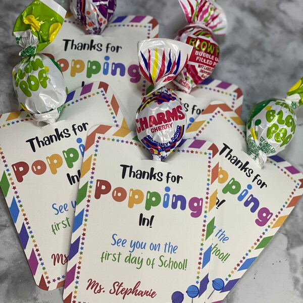 Thanks for Popping by Open House - Etsy