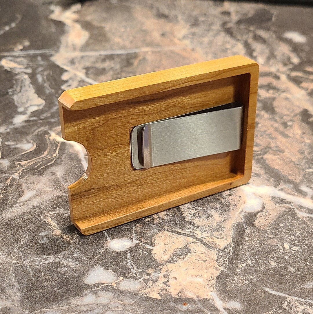 Wooden Money Clip - Etsy