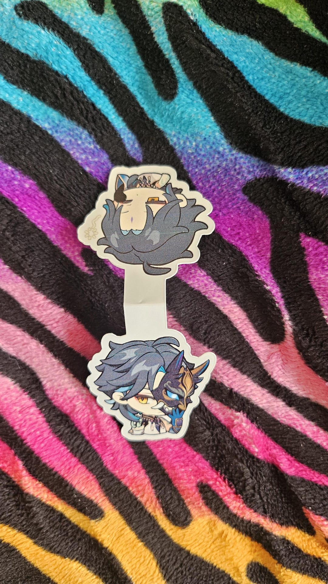 Genshin Emotes Magnetic Bookmark (pls Read Description) - Etsy