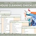 Fillable Cleaning Planner Daily Weekly Monthly & Seasonal - Etsy