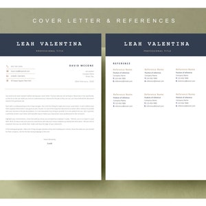 Teacher Resume, Resume Template Word, Professional Resume, Modern ...