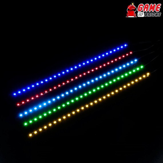 Game of Bricks LED Strip Lights for LEGO® pack of 5 | Etsy