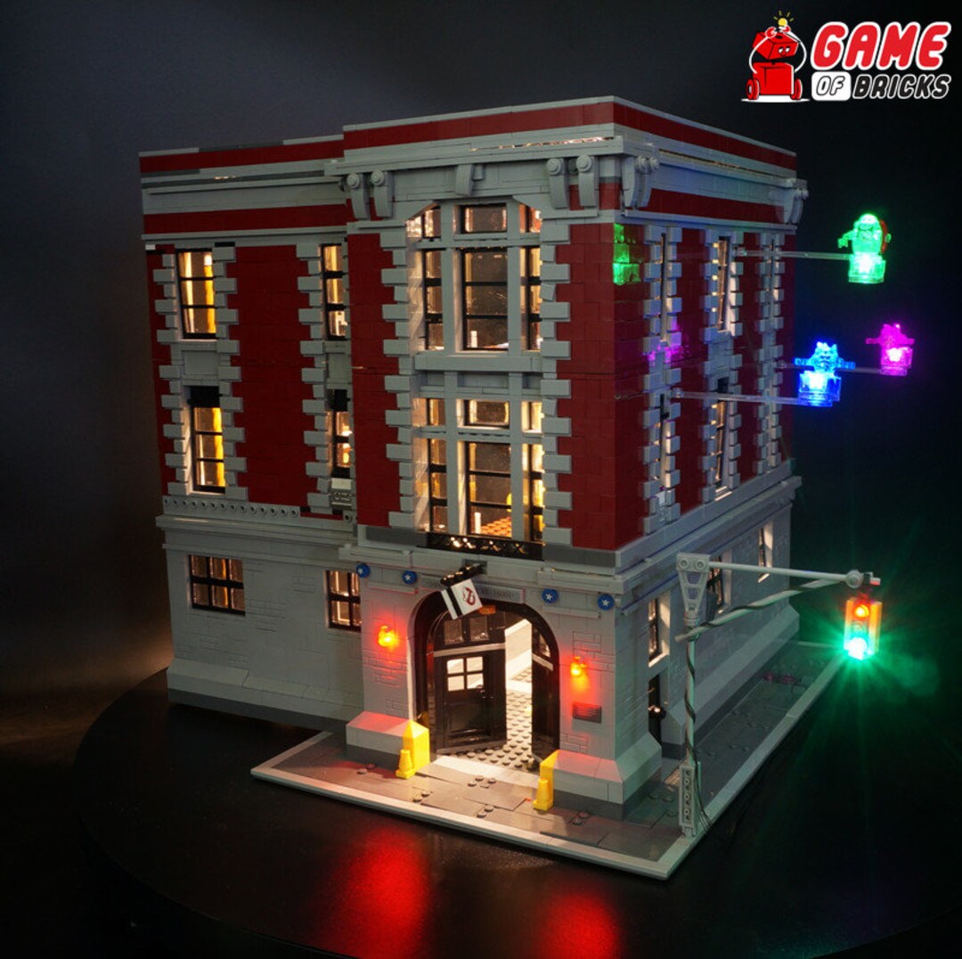 LED Light Kit for Firehouse Headquarters Compatible With LEGO® 75827 ...