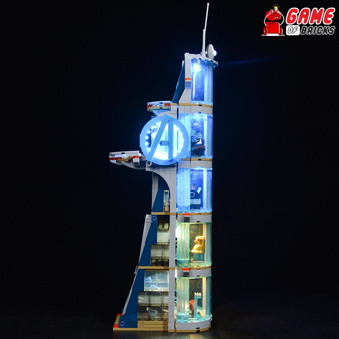 LED Light Kit for Avengers Tower Battle Compatible With - Etsy