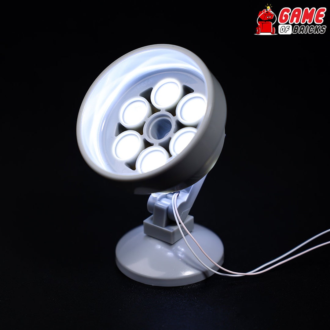 White Round Spotlights for LEGO® Sets pack of 2 - Etsy