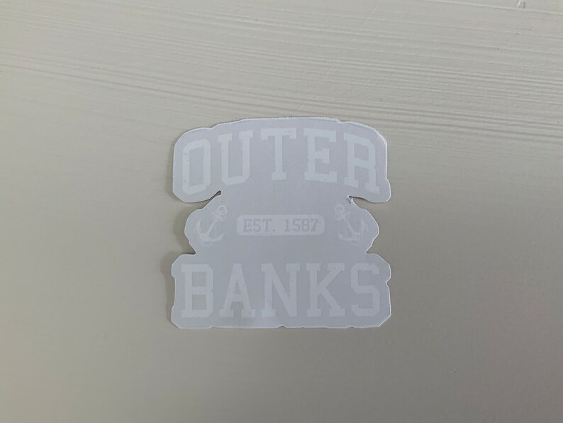 Outer Banks Sticker - Outer Banks Est. 1587 - Etsy