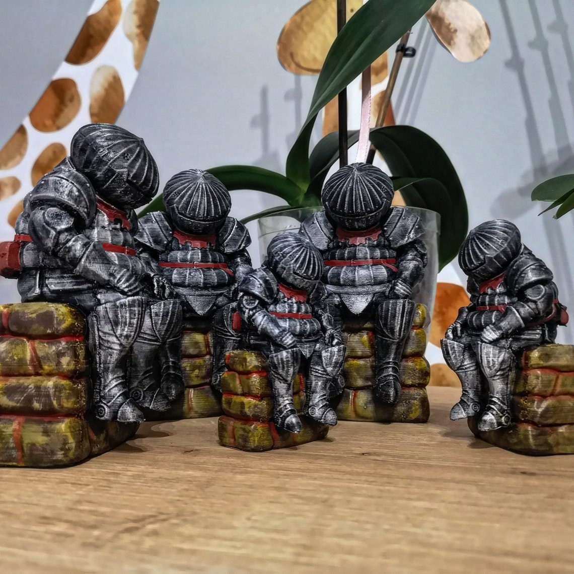 Dark Souls Figure Onion Knight Statue Video Games Gift - Etsy