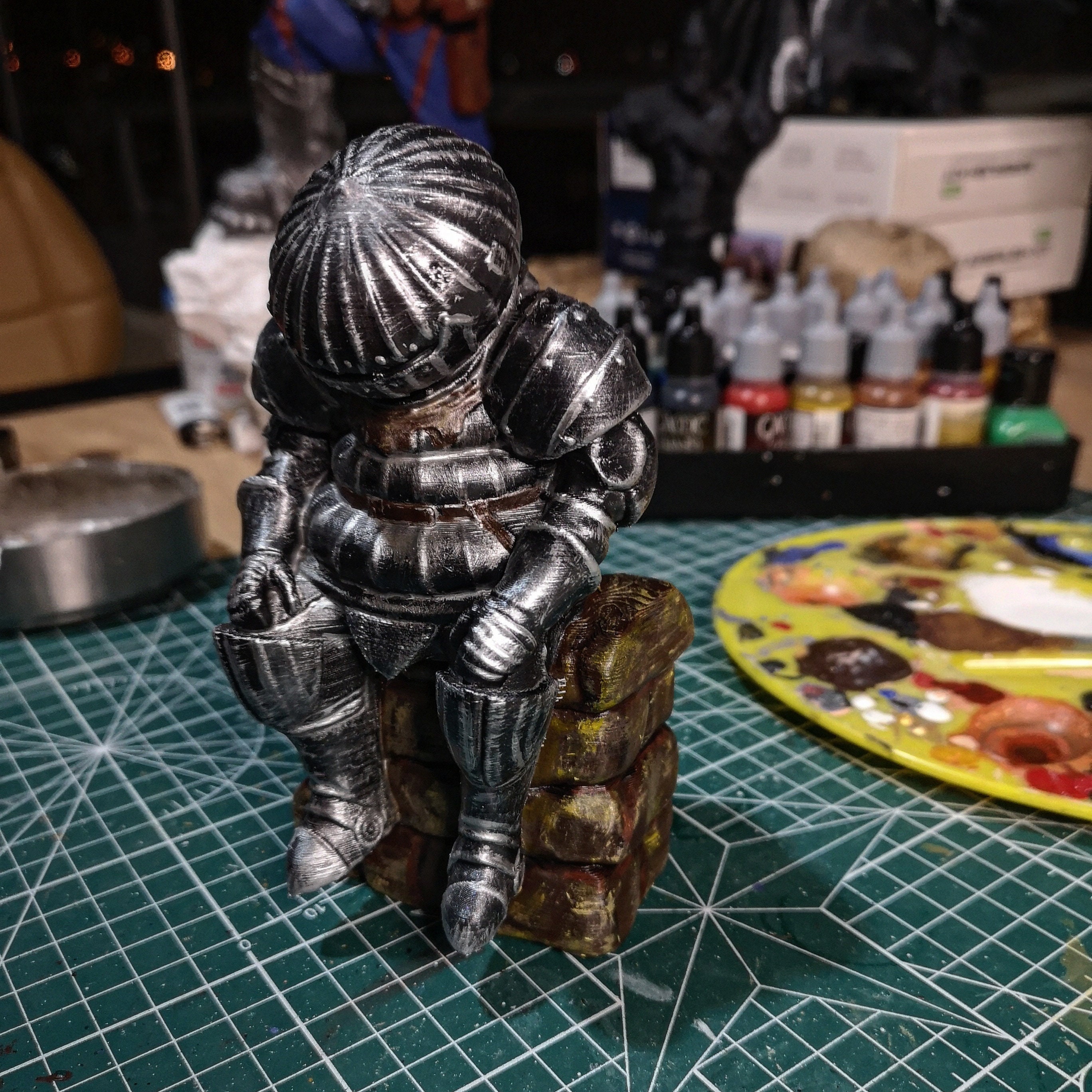 Dark Souls Figure Onion Knight Statue Video Games Gift - Etsy