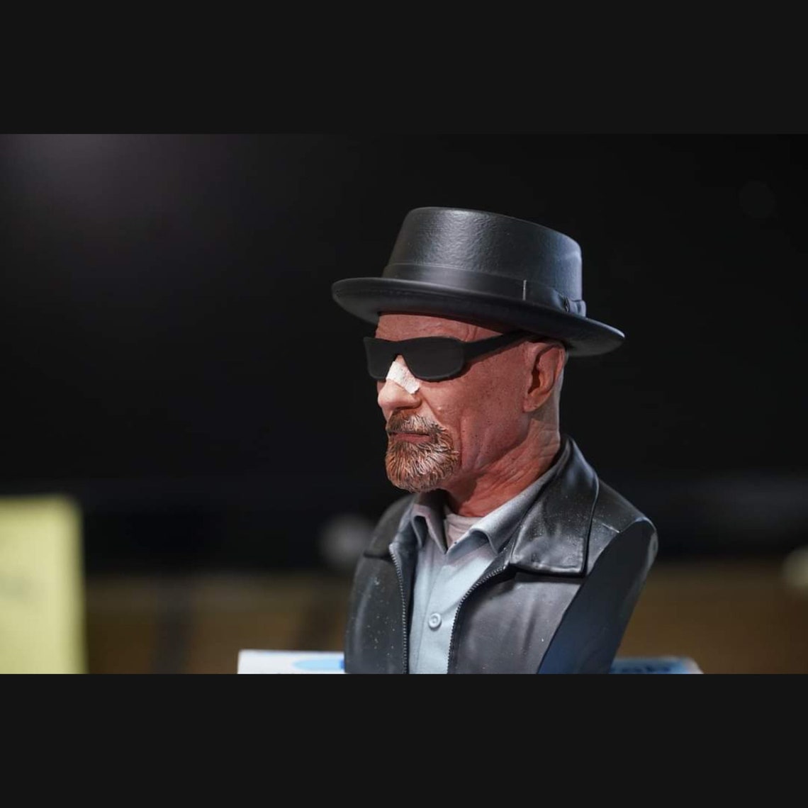 Breaking Bad Statue Walter White Bust Statue Heisenberg - Etsy