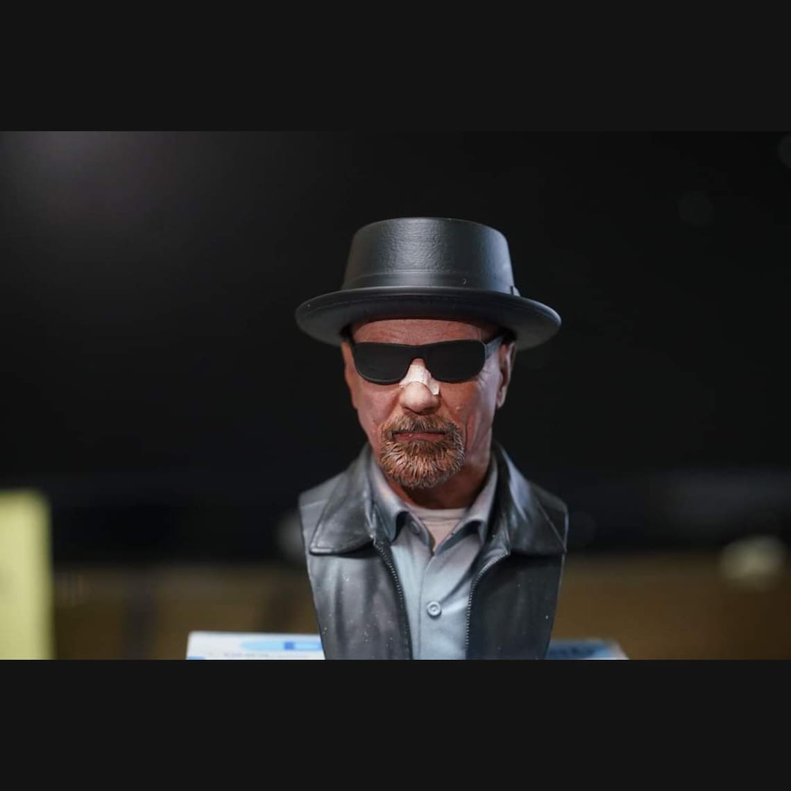 Breaking Bad Statue Walter White Bust Statue Heisenberg - Etsy