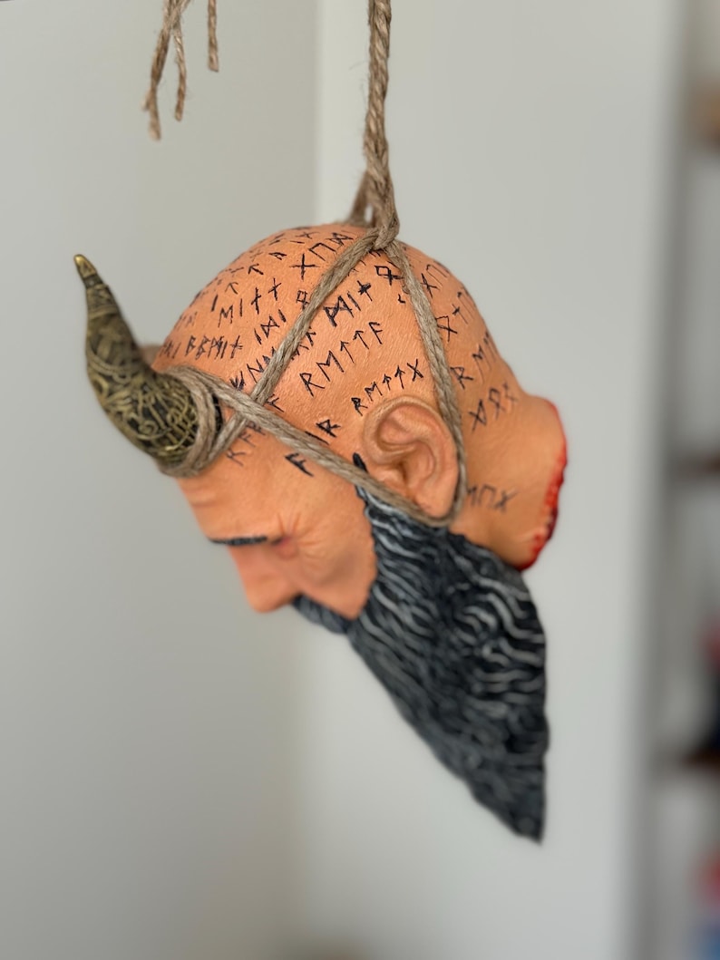 Mimir Head God of War, Crato Buste, Kratos Bust, Norse Mythology, Video ...