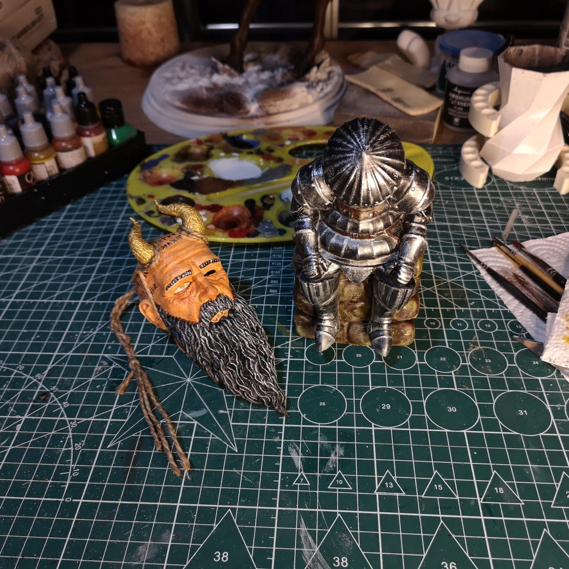 Dark Souls Figure Onion Knight Statue Video Games Gift - Etsy