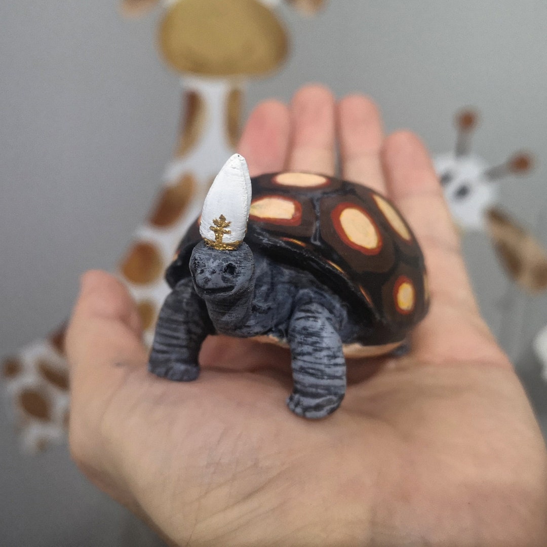 Pope Turtle, Miriel Pastor of Vows, Dark Souls Turtle - Etsy