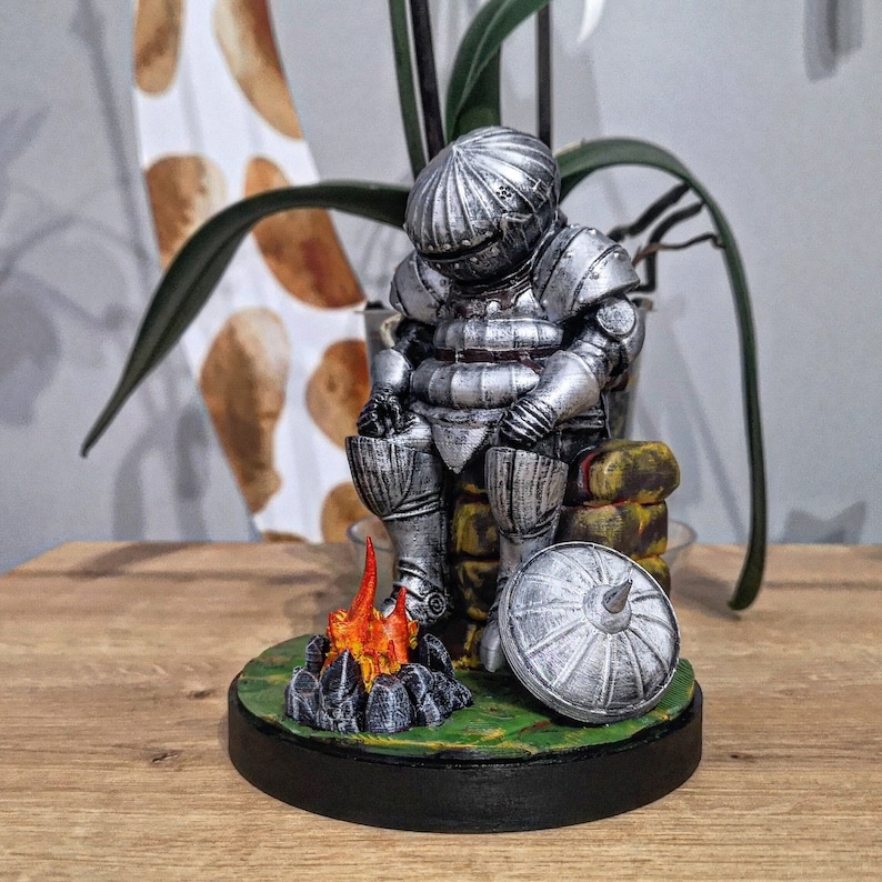 Dark Souls Figure Onion Knight Statue Video Games Gift - Etsy