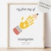 Editable First Day of School Pencil Handprint Craft | Back to School ...