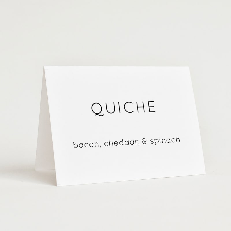 Buffet Food Labels - Etsy