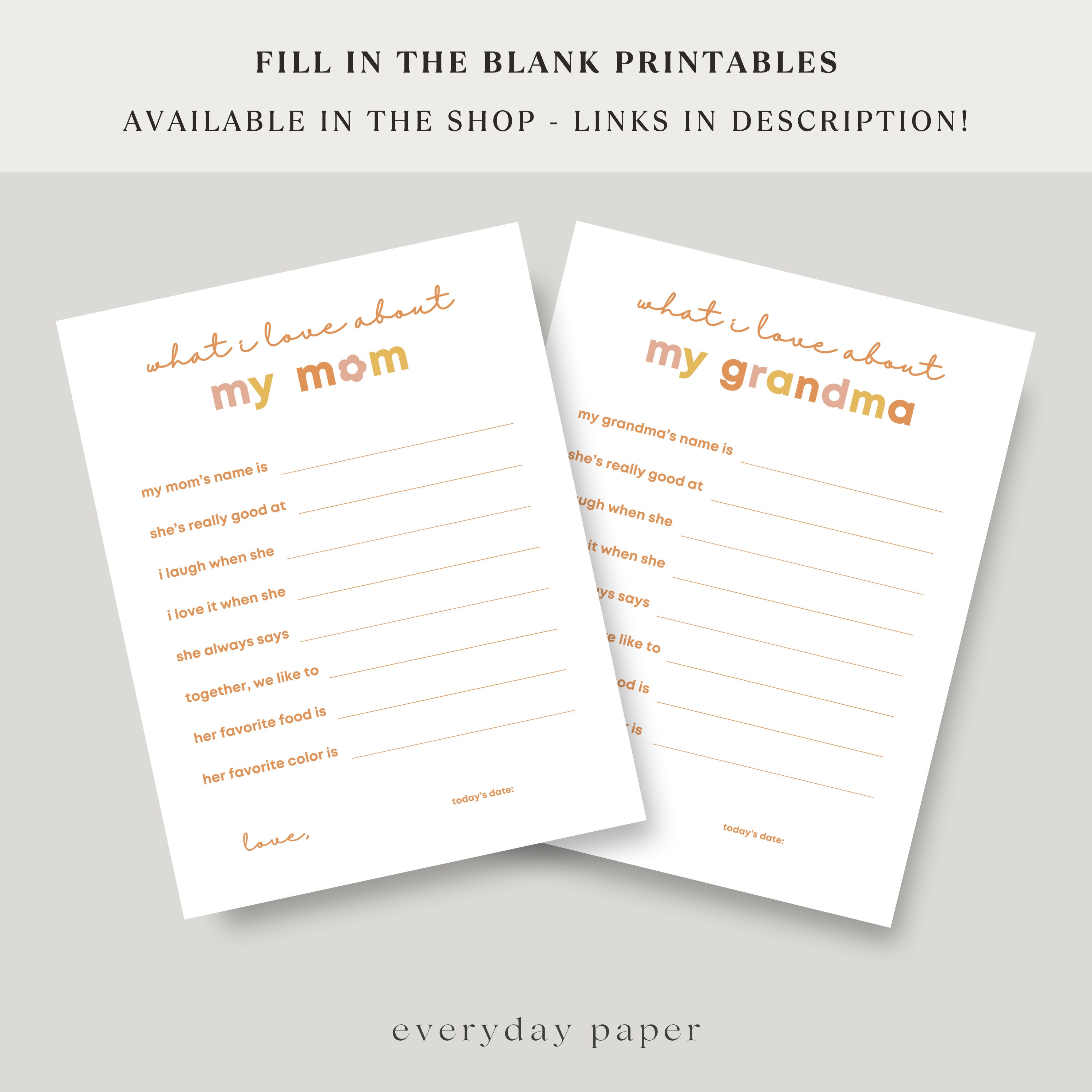 Handprint Art Printable Flower Handprint Craft Gift for Mom From Kids ...