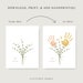 Love You Bunches Handprint Art Printable Dad Flower Bouquet Handprint ...