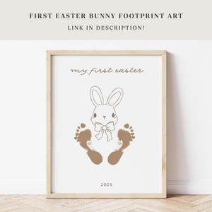 My First Easter Handprint Craft, Baby's 1st Easter Handprint Art ...
