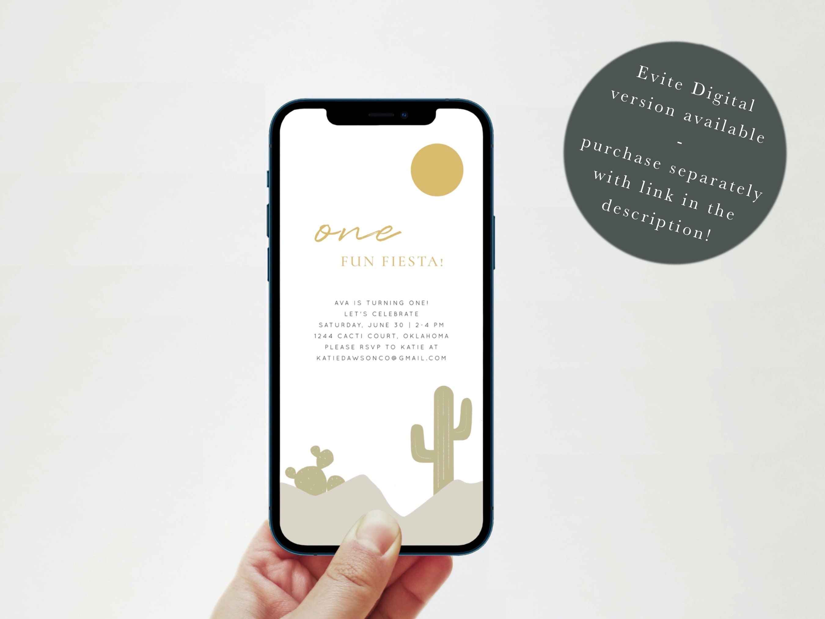 Fiesta Birthday Party Editable Invitation Template Digital - Etsy