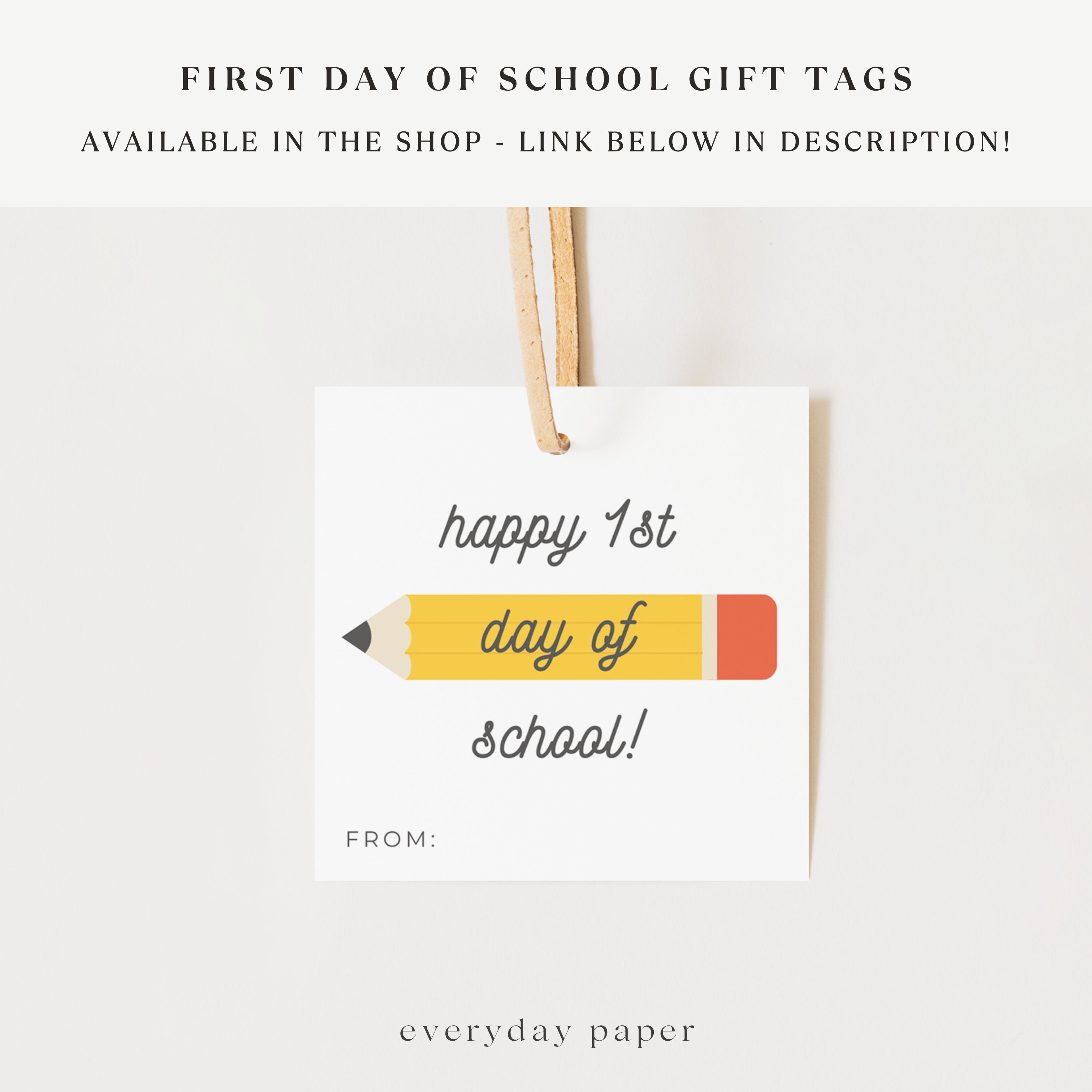 Editable First Day of School Pencil Handprint Craft Back to School ...