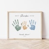 Hooked on Papaw Handprint Craft, Father's Day Card for Papaw, Father's ...