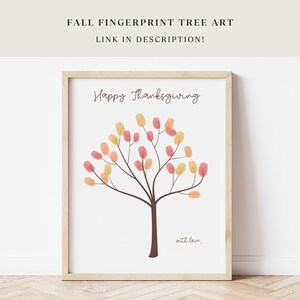 Thanksgiving Handprint Art Printable | Thankful Tree Handprint Craft ...