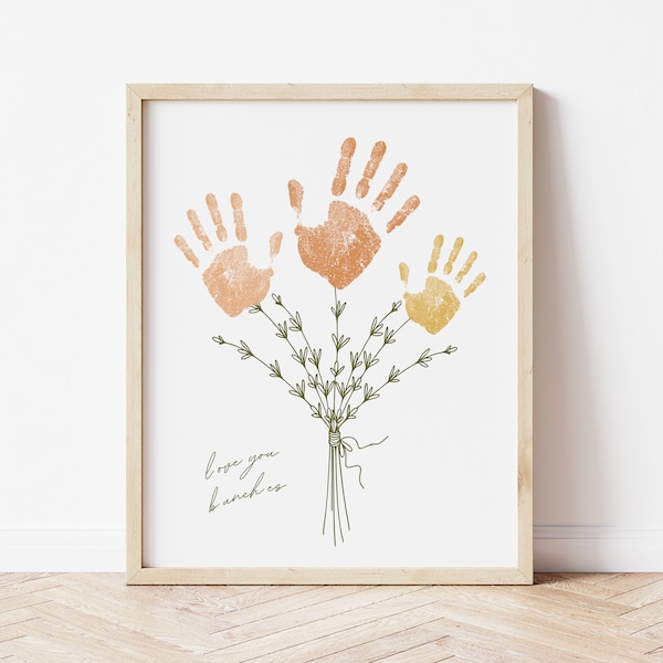 Grandparents Day Handprint Craft - Etsy