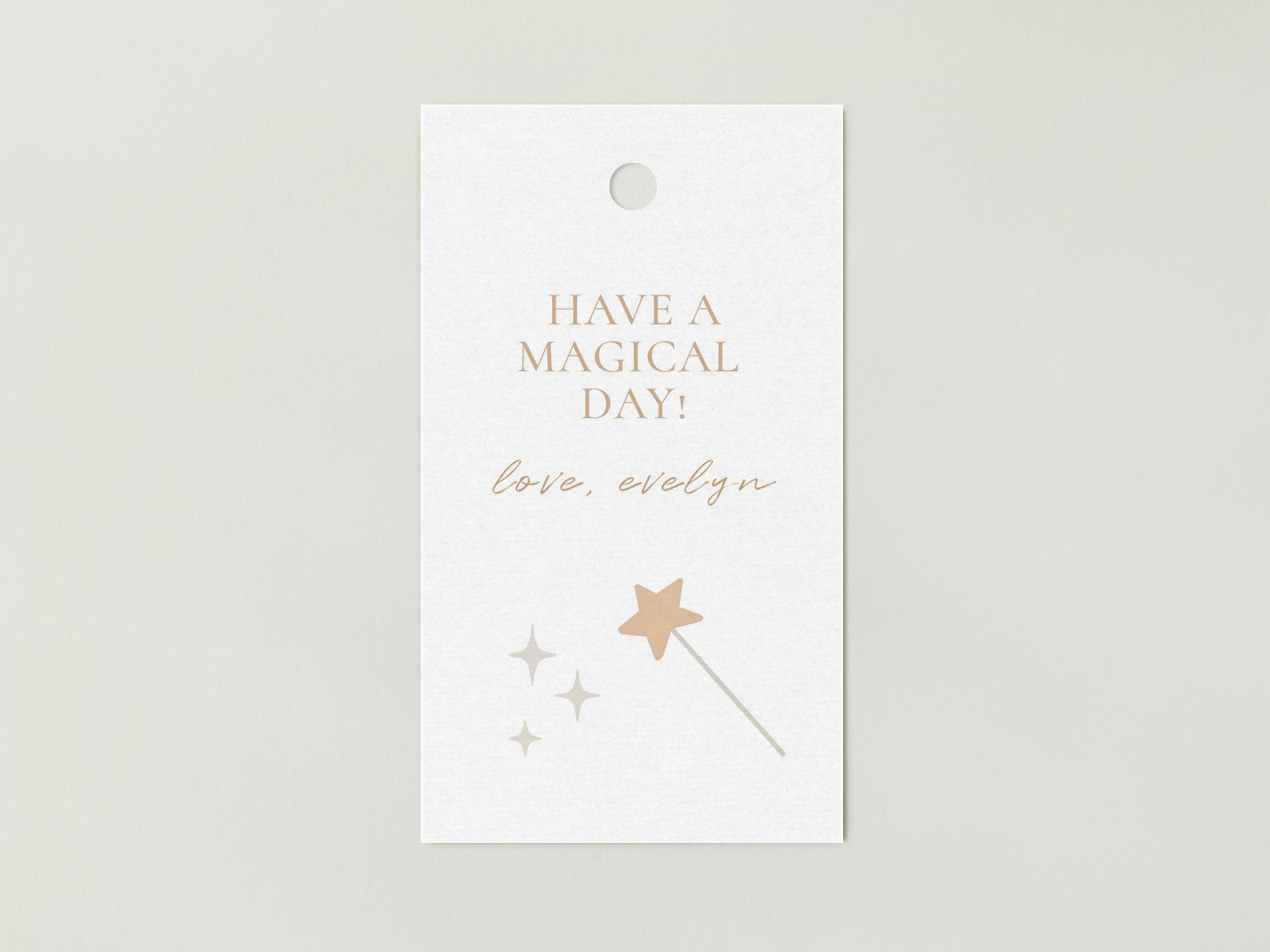 Fairy Birthday Party Favor Tags Editable Digital Template Fairy Treat ...