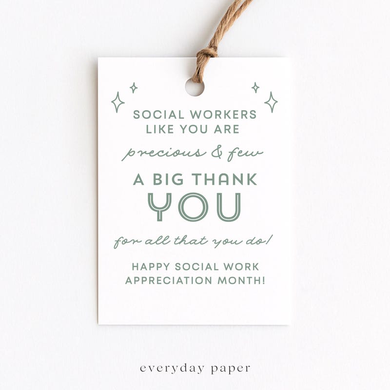 Social Work Month Ideas - Etsy